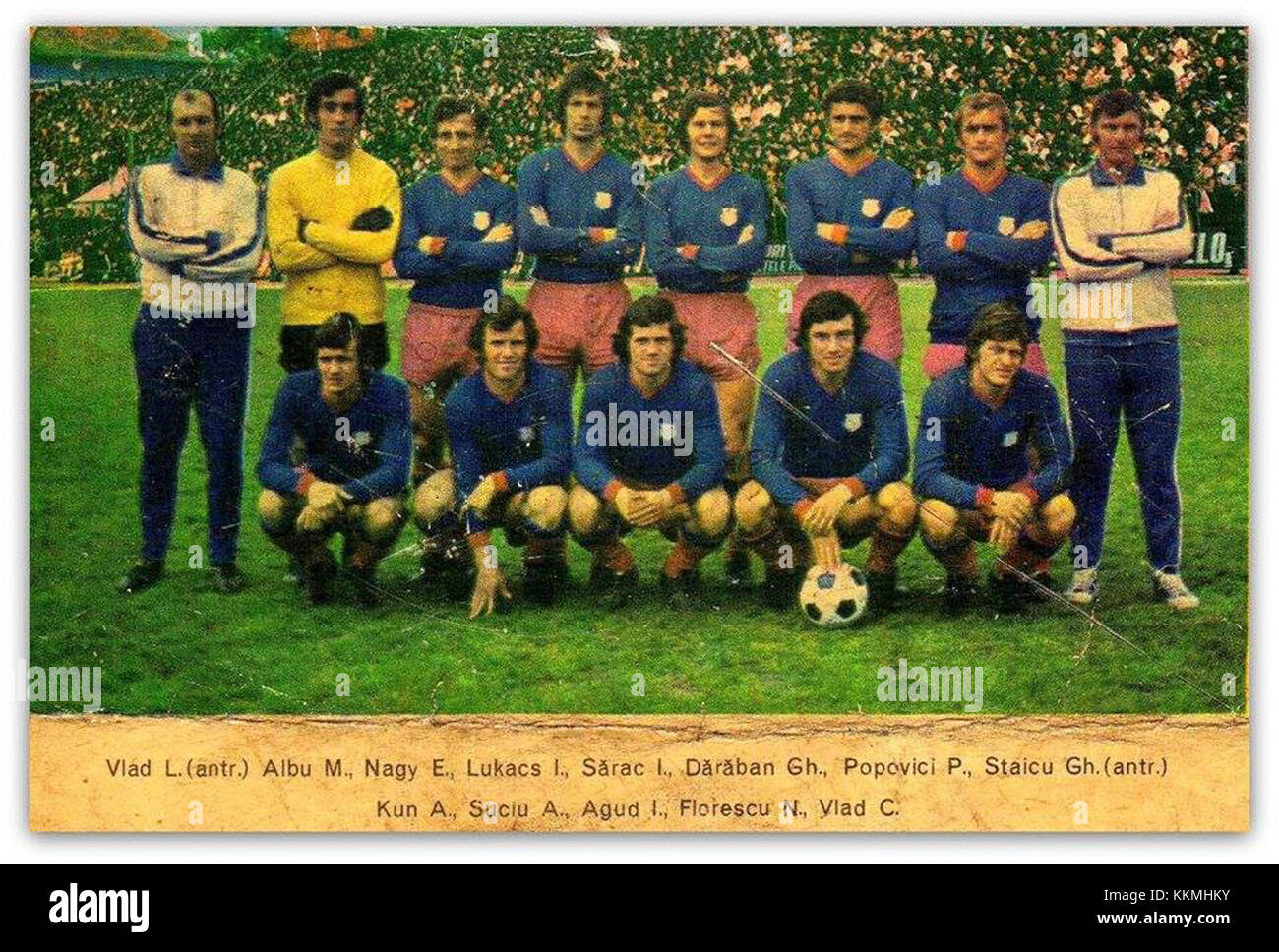 FC Bihor 1975-1976 Stock Photo - Alamy