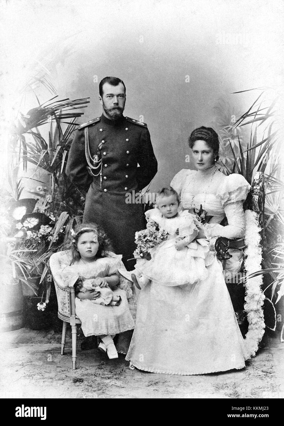 The Imperial Family of Russia, captured in 1898, represents the last ...