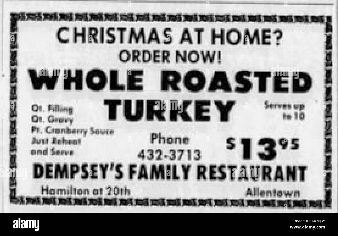 Dempsey's Diner, located in Allentown, Pennsylvania, is an iconic ...