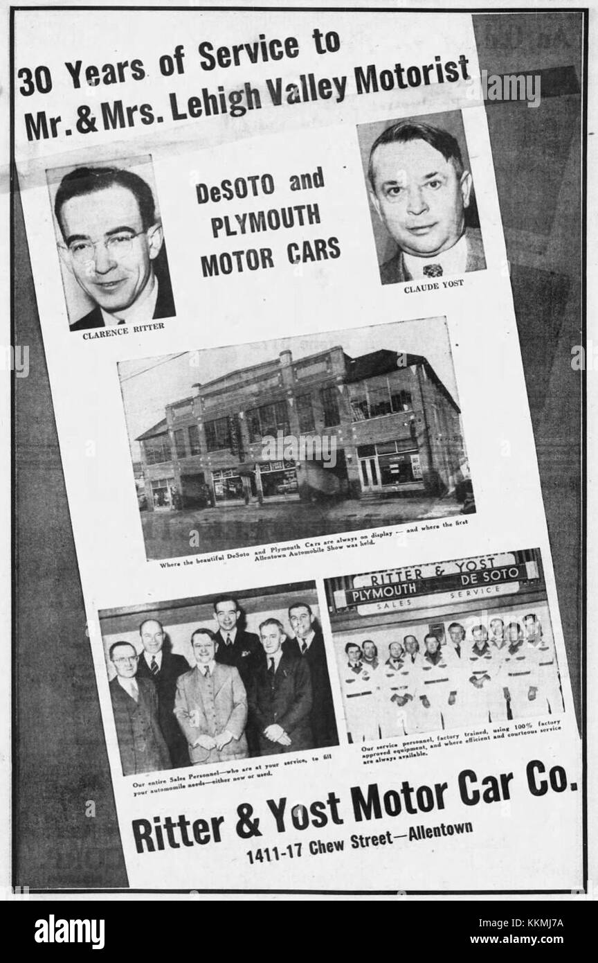 1940 Ritter High Resolution Stock Photography and Images - Alamy