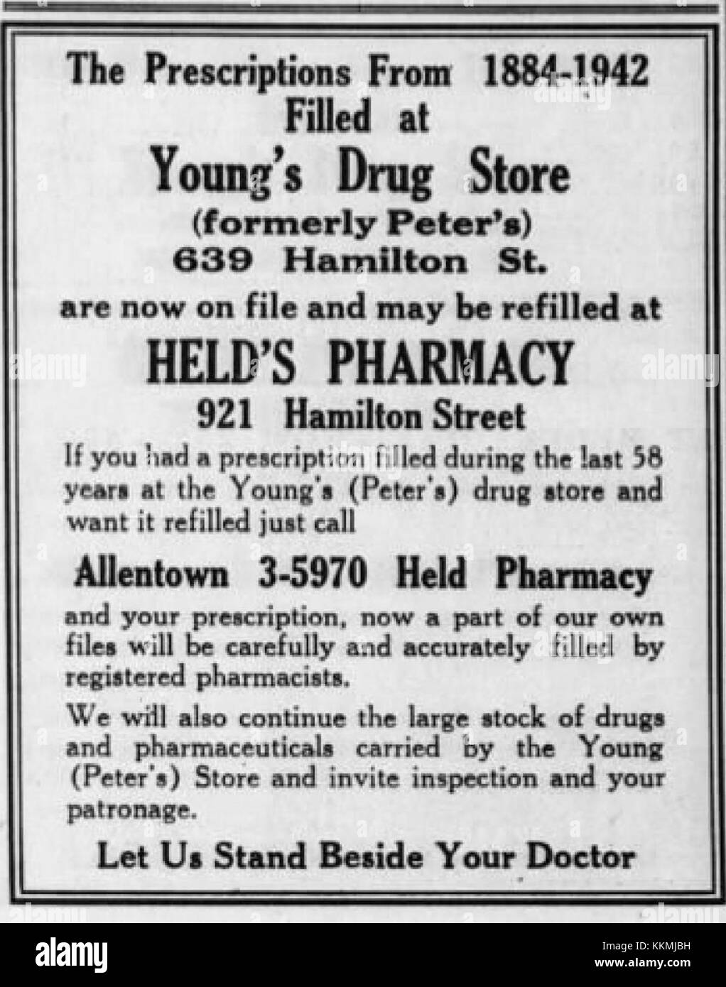 American drug store Black and White Stock Photos & Images - Alamy