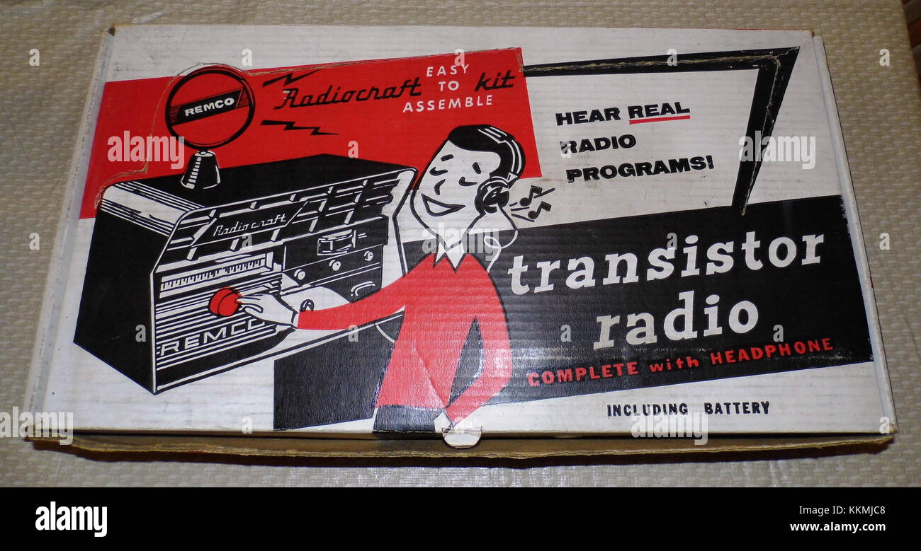 Vintage Remco Radiocraft Transistor Radio Kit (8370806268 Stock Photo ...