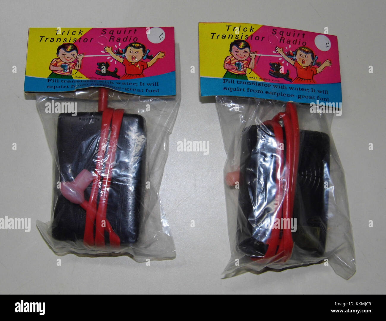 Vintage Dimestore Plastic Trick Transistor Radio, Squirt Gun ...