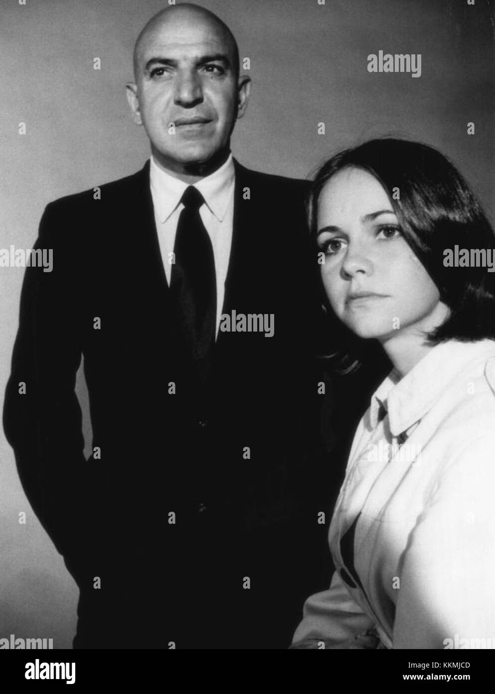 1971 Telly Savalas & Sally Field Stock Photo - Alamy