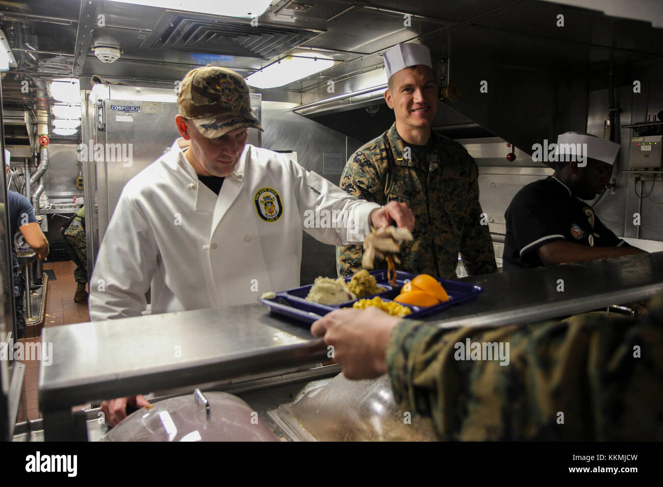 U.S. Navy Capt. Todd Vandergrift, captain of the amphibious transport ...