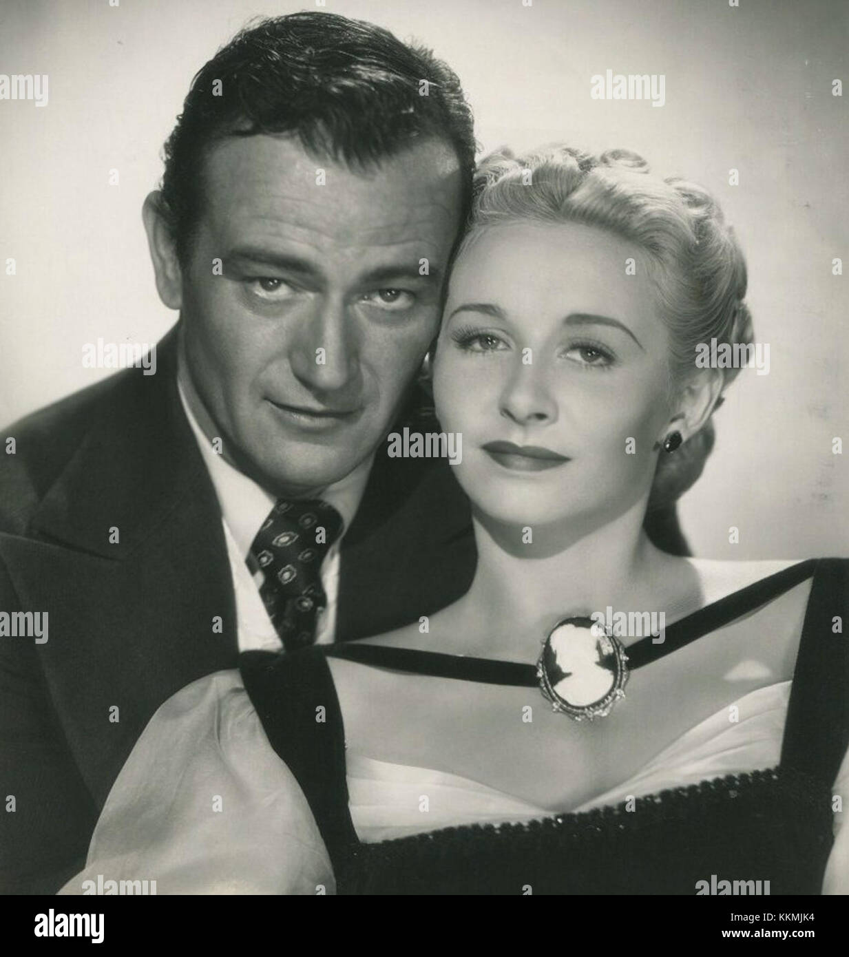 John Wayne and Vera Ralston starred together in the 1949 western film ...