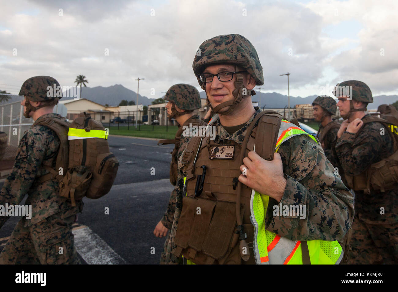 Sgt. Bradley Minge, the deployment section noncommissioned officer in ...