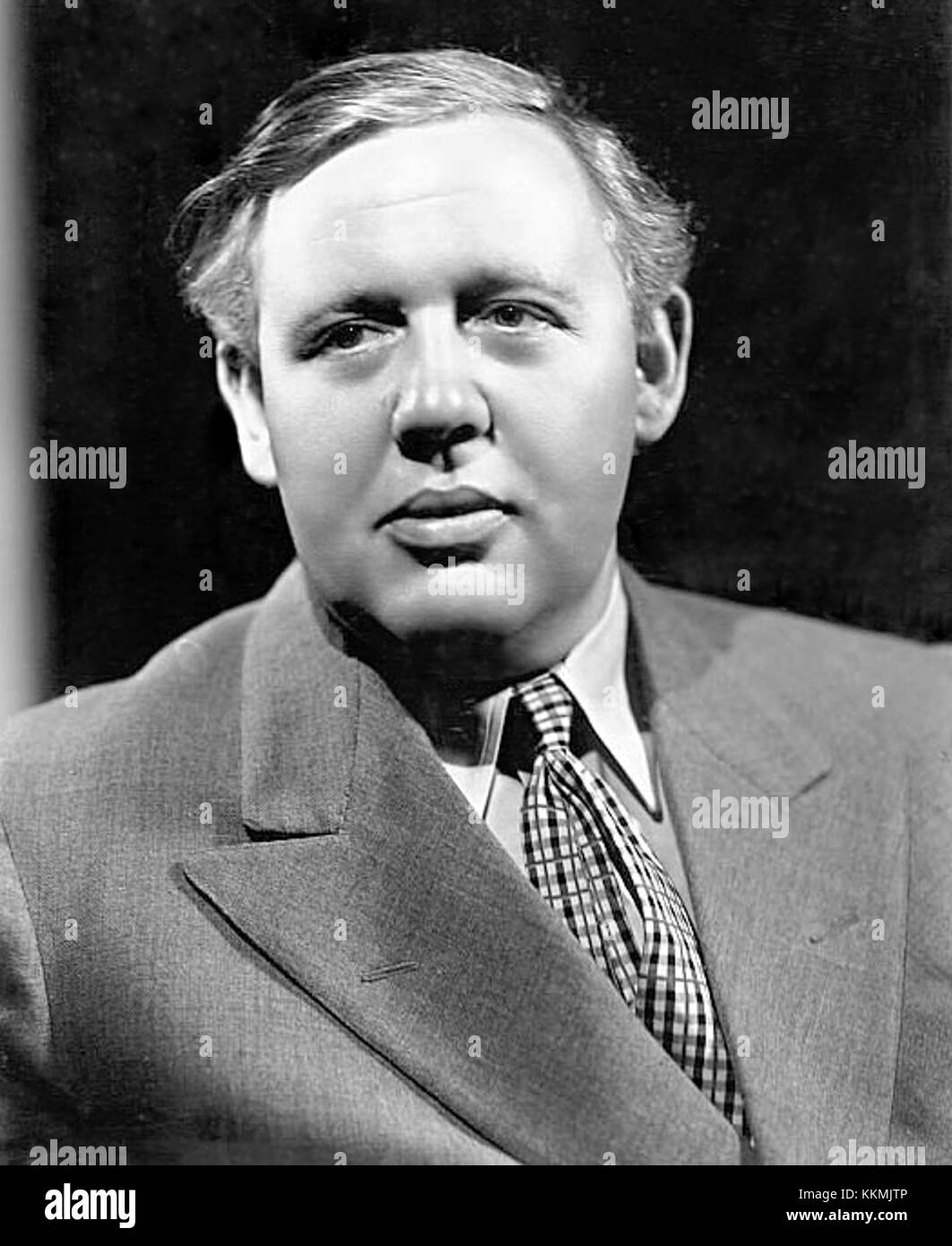 This publicity photo features Charles Laughton, a celebrated English ...