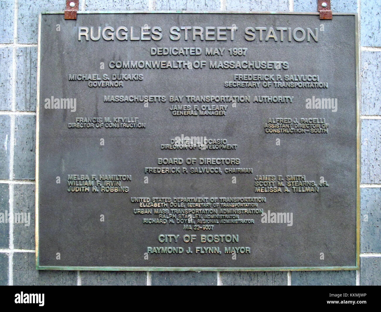 Ruggles plaque hi-res stock photography and images - Alamy