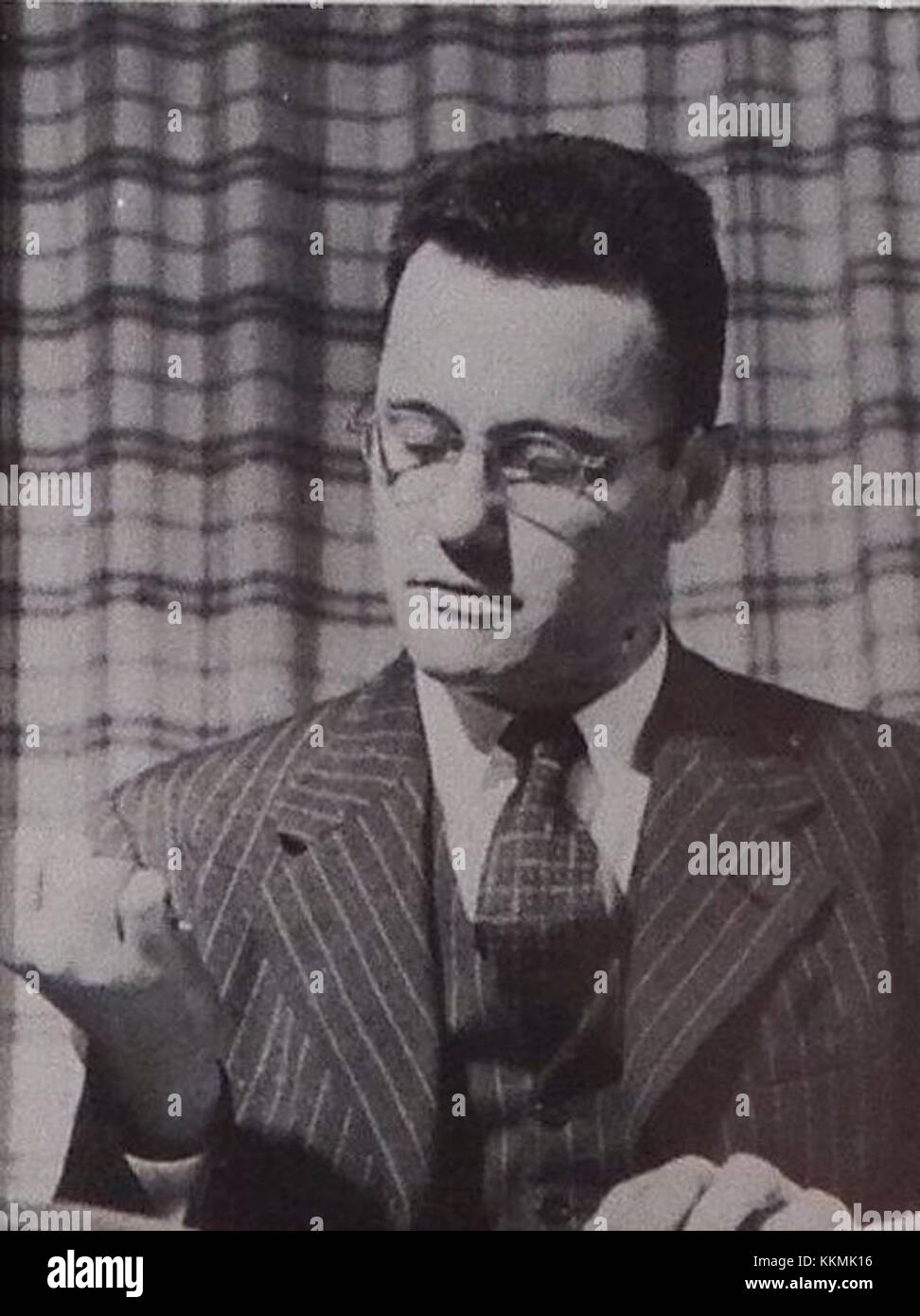 A 1952 photograph or drawing of John Russel, a historical figure known ...
