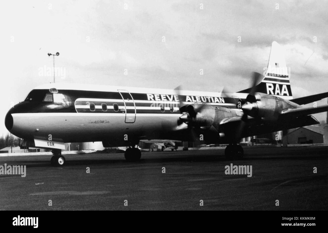 The Reeve Aleutian L-188C Electra is a turboprop aircraft used ...