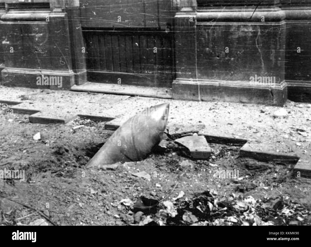 This image depicts a scene from the Warsaw Uprising, a significant ...