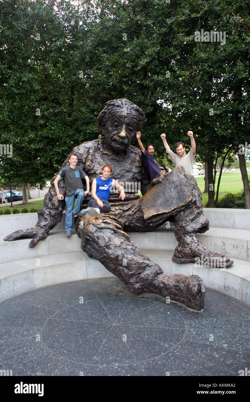 The Albert Einstein Memorial in Washington D.C. is a tribute to the renowned physicist. The ...