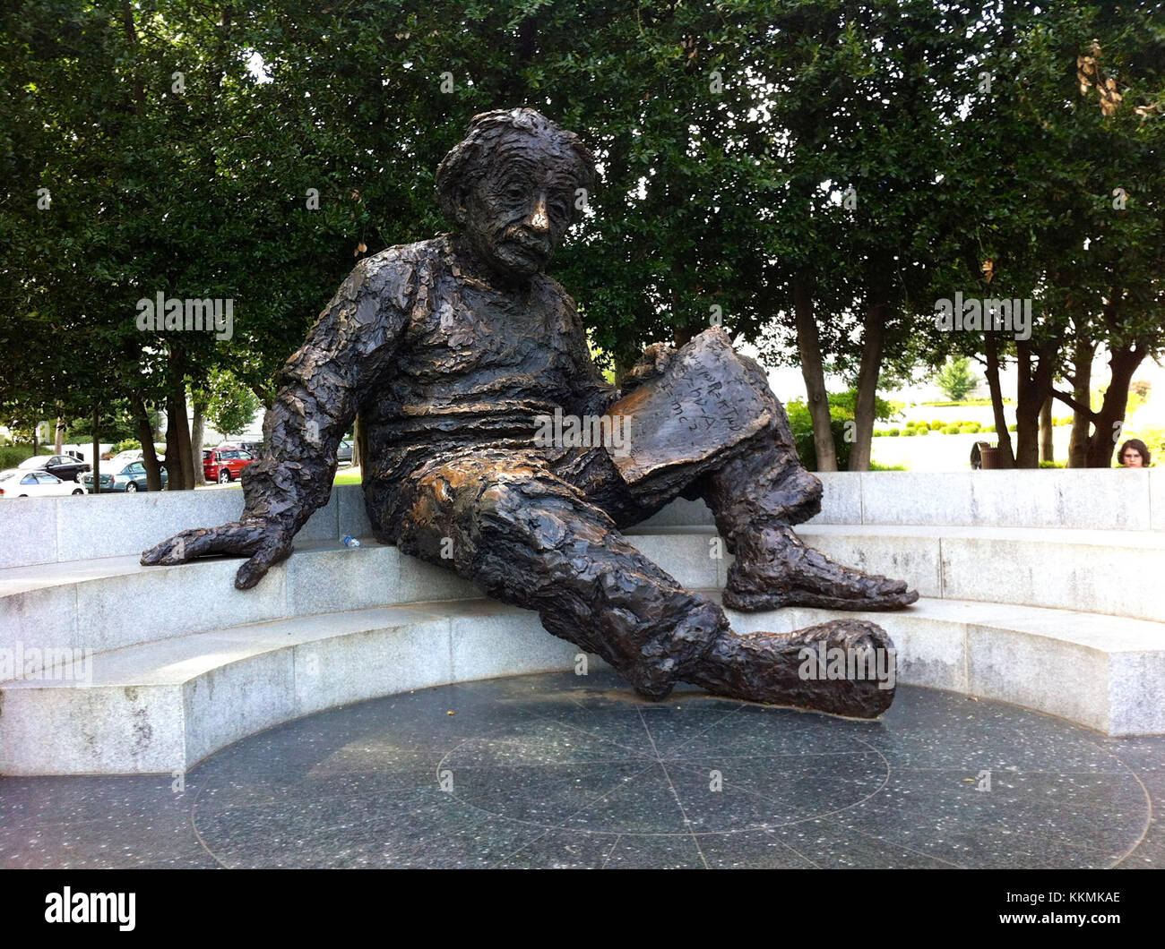 The Einstein Memorial in Washington DC is a statue honoring the famous ...
