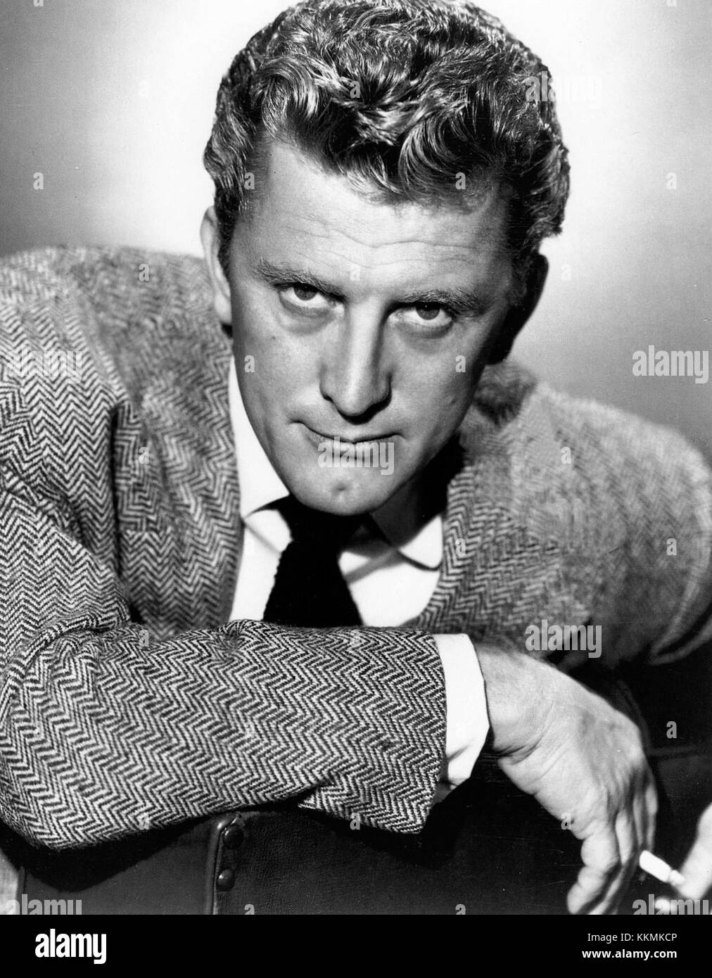 A signed photograph of Kirk Douglas, the renowned American actor, known ...