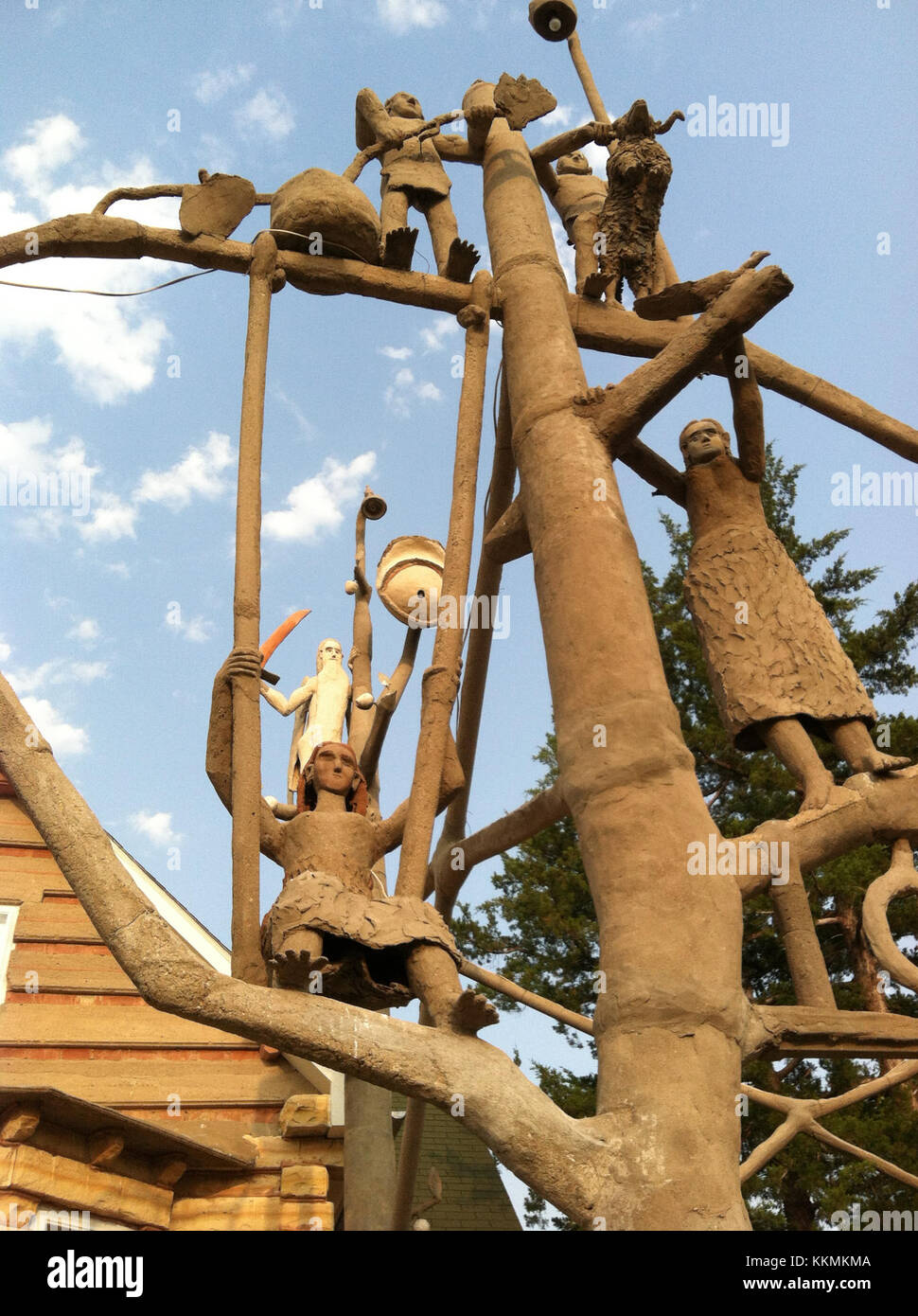 This is an artistic or historical representation of the biblical story ...