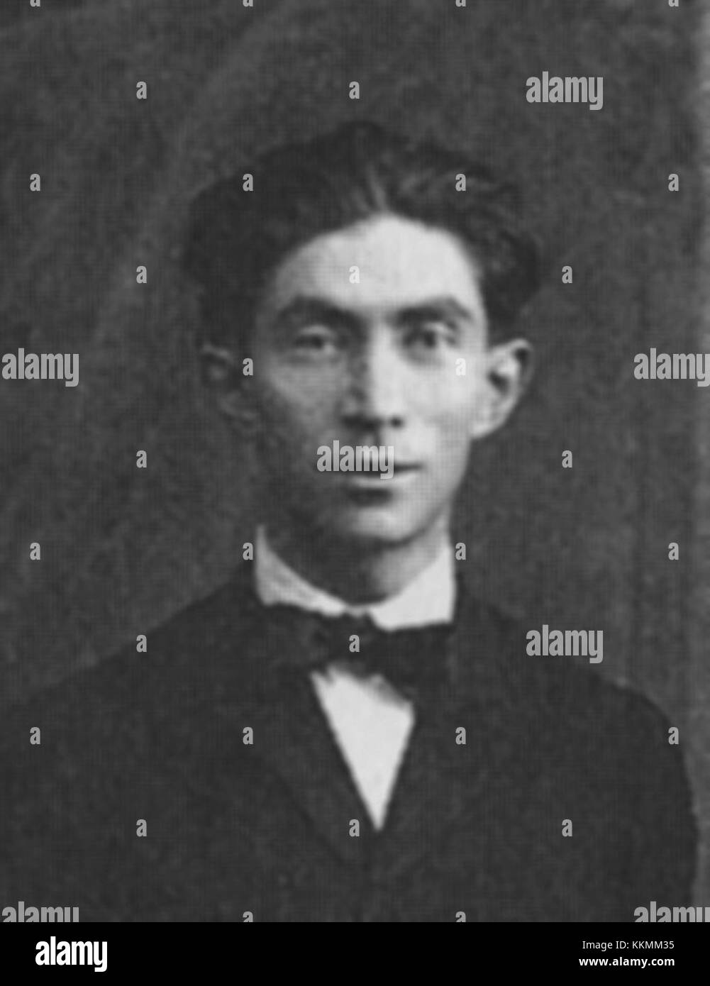 The photograph of the poet Benjamin Fondane in his youth captures a ...