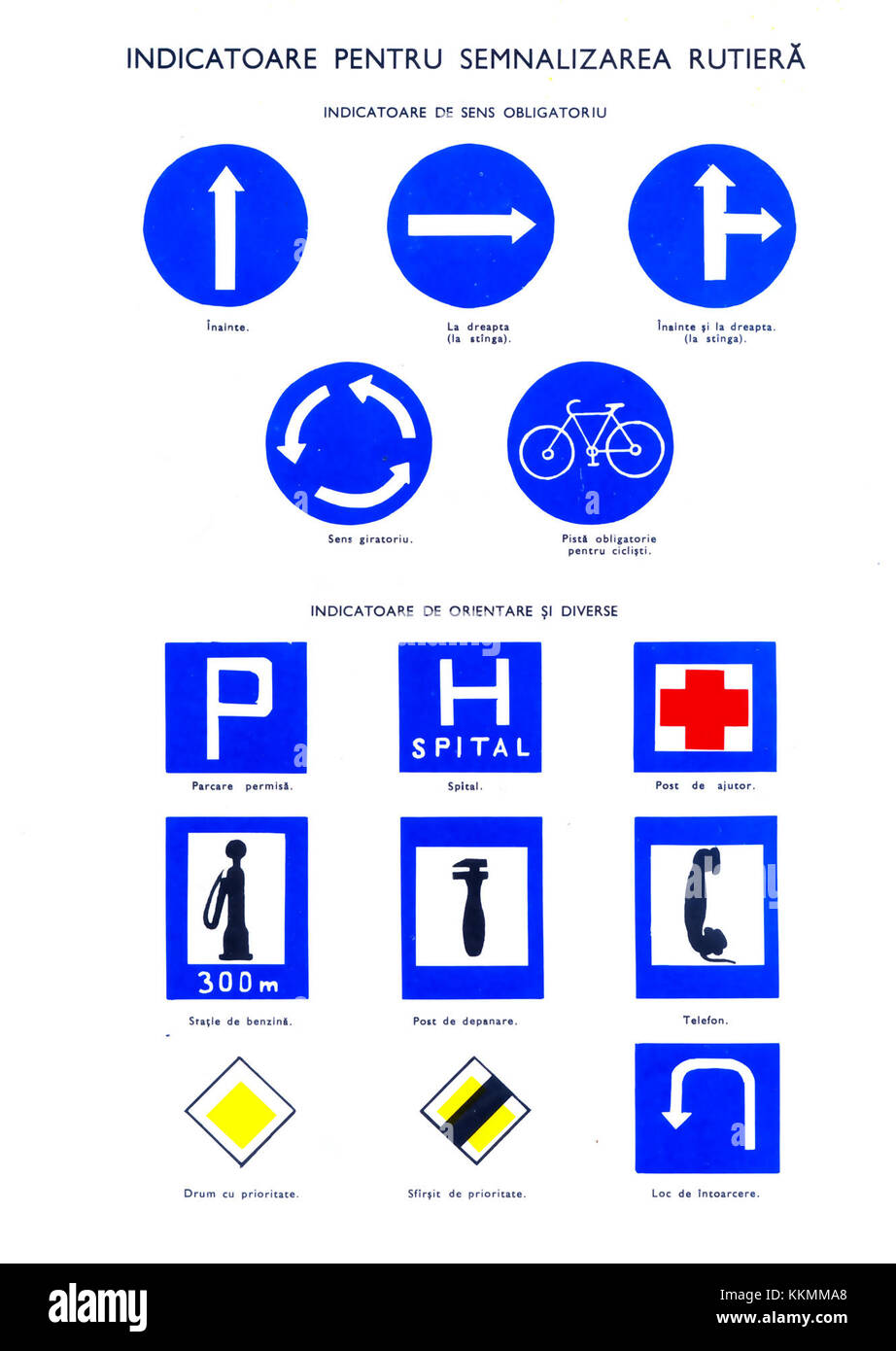 Historic road signs Cut Out Stock Images & Pictures - Alamy