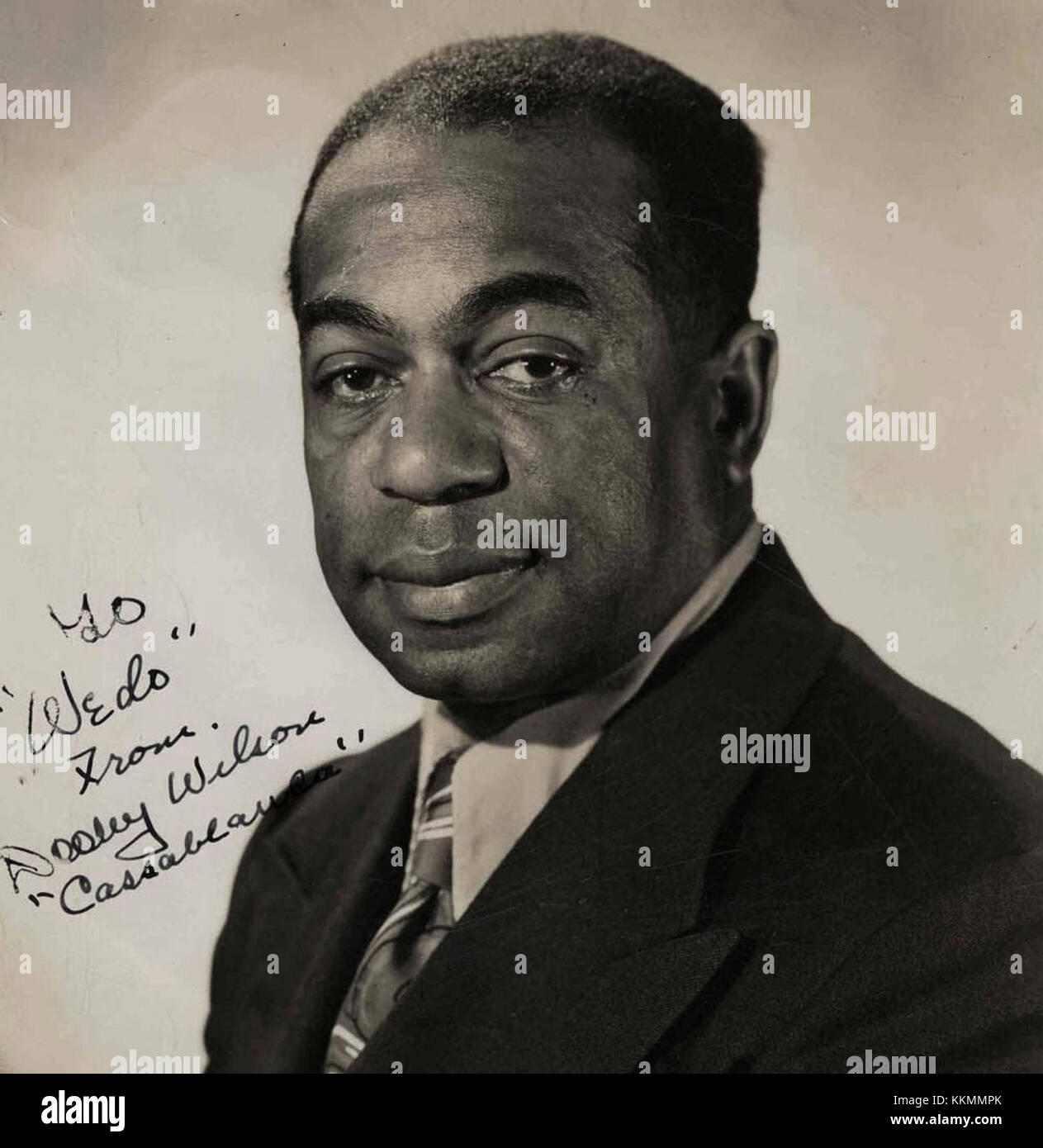 Dooley Wilson was an American actor and musician, best known for his ...