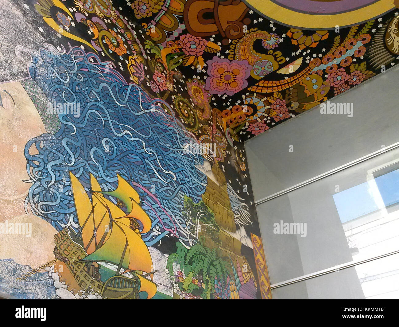 The mural by Frank Carson in Sacramento is an iconic work that ...