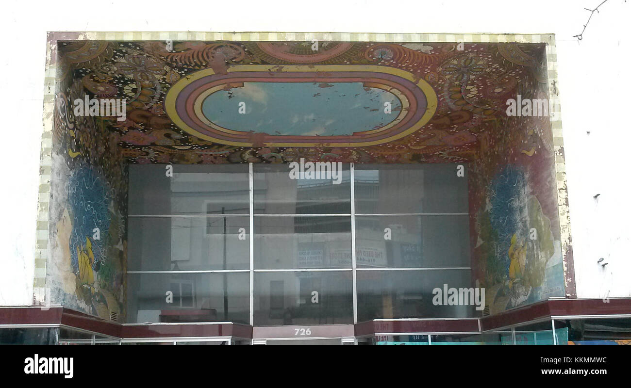 The Tower Records mural showcases an iconic piece of artwork that ...