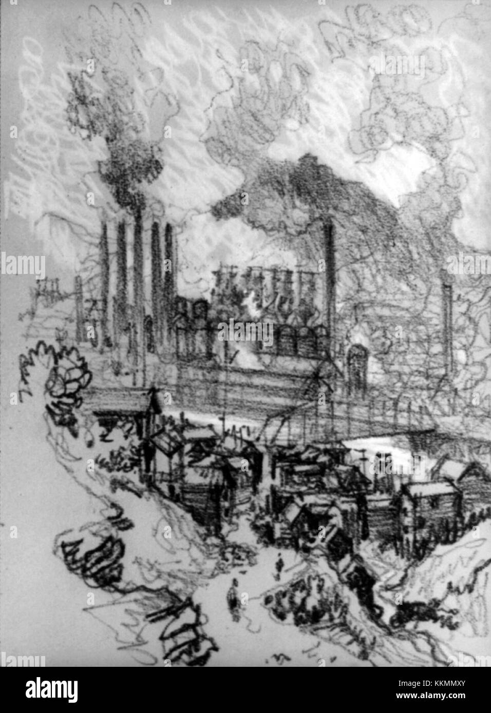 1900s industrial art Black and White Stock Photos & Images - Alamy