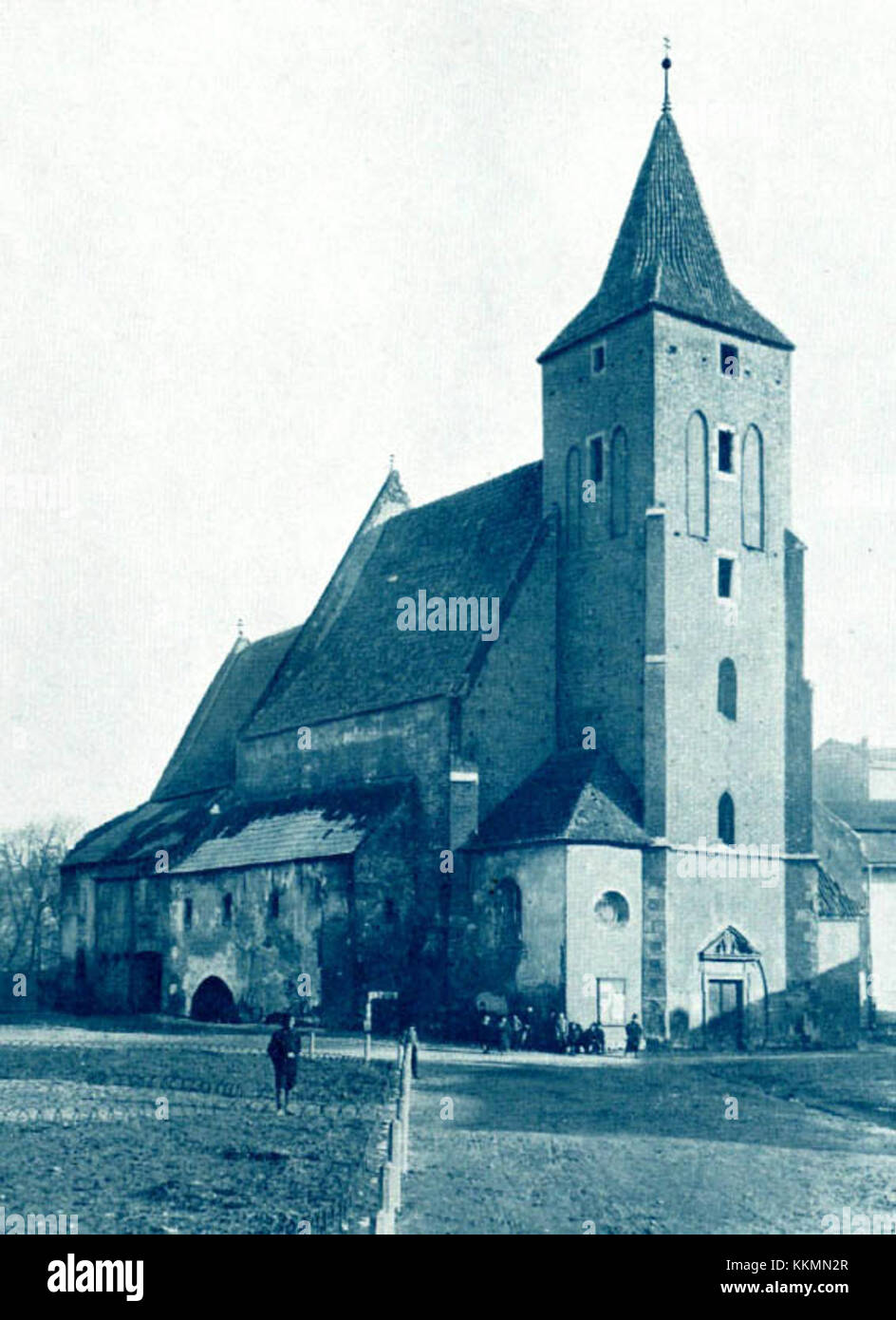 The Church of the Holy Cross in Krakow, Poland, is a historic religious ...