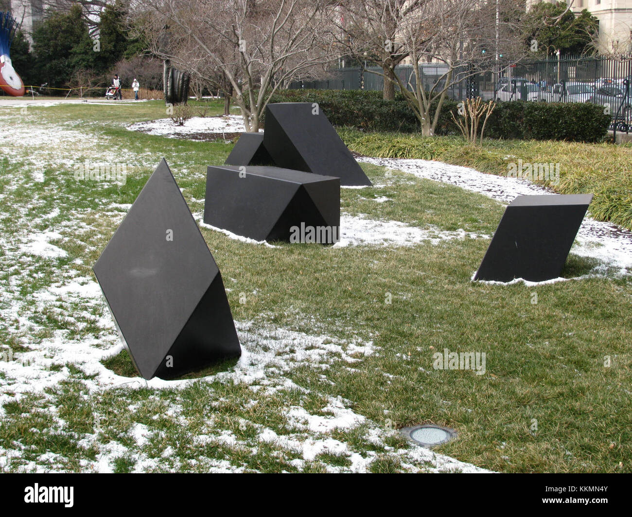 'Wandering Rocks' is a work by artist Tony Smith, a prominent figure in ...