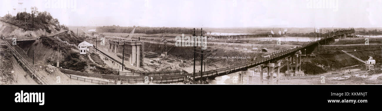 The Kentucky Dam, built in the 1940s, is a significant engineering ...