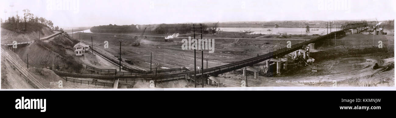 The Kentucky Dam, completed in 1939, is a key infrastructure project ...