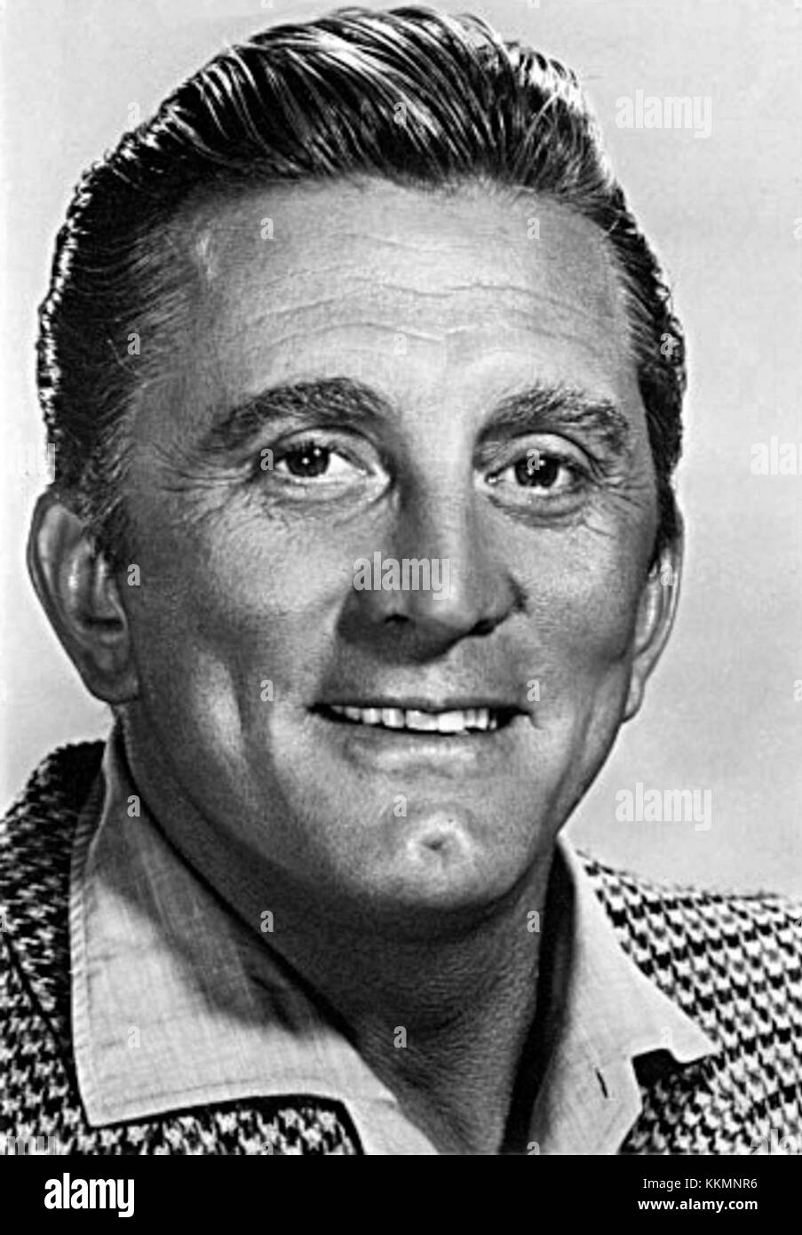 Kirk Douglas, a renowned American actor, is seen in 1969, capturing a ...