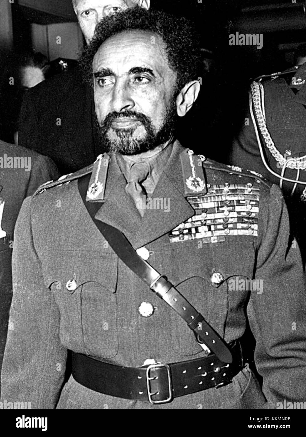 Haile Selassie, the Emperor of Ethiopia, is pictured in 1953. Known for ...