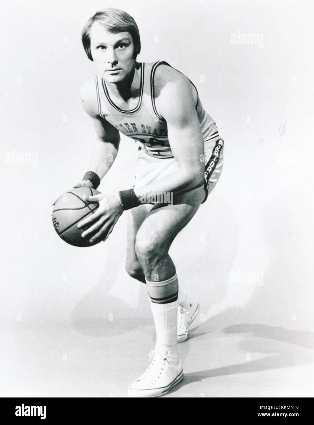 This 1972 publicity photo features Rick Barry, a Hall of Fame ...