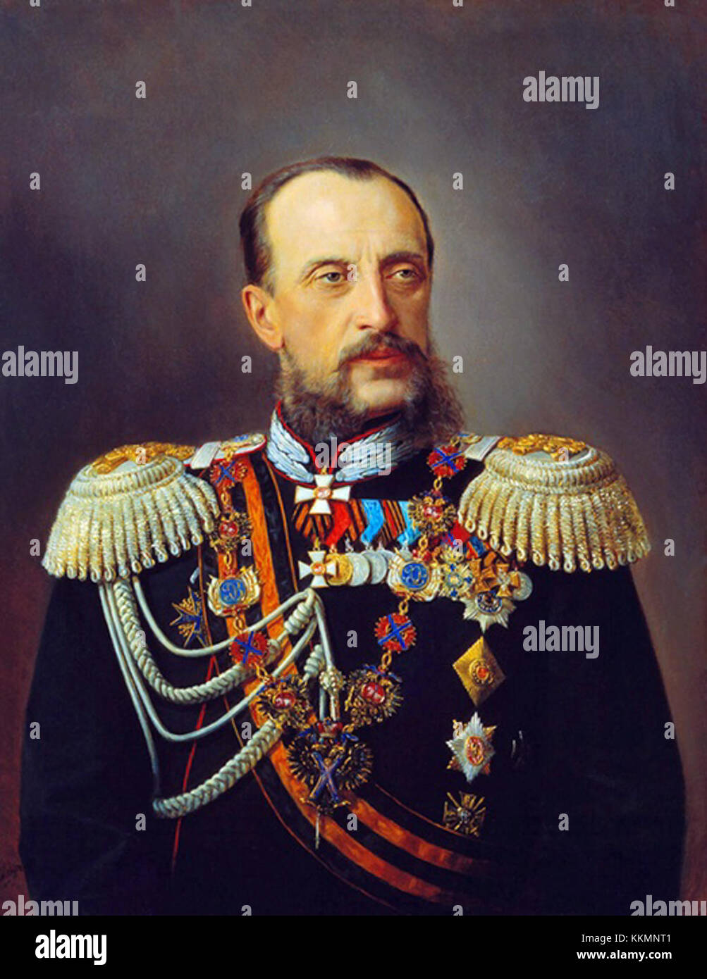 Grand Duke Nicholas Nikolaevich of Russia (1856–1929) was a Russian ...