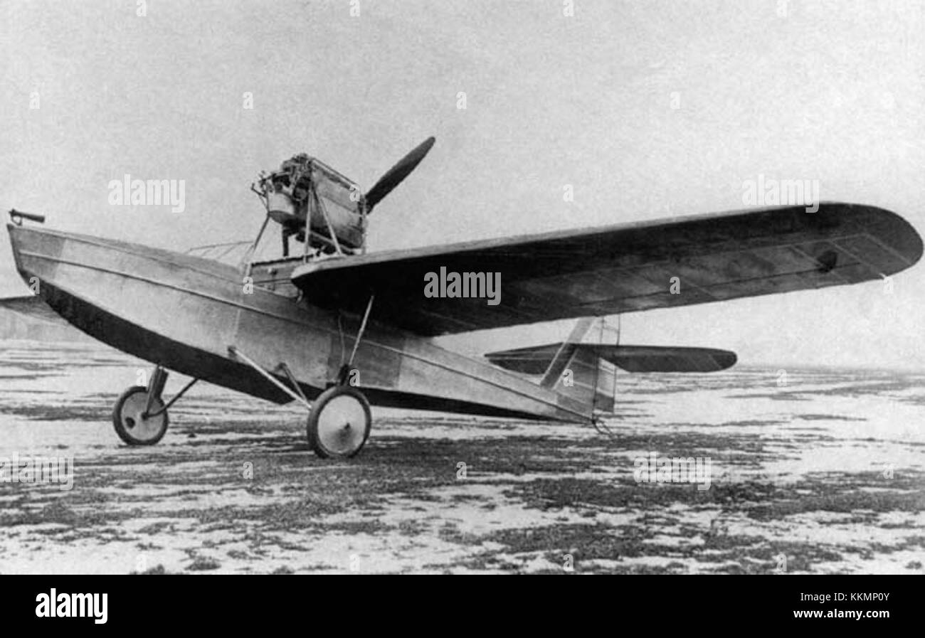 Photograph of the PZL-1, a Polish single-engine, single-seat biplane ...