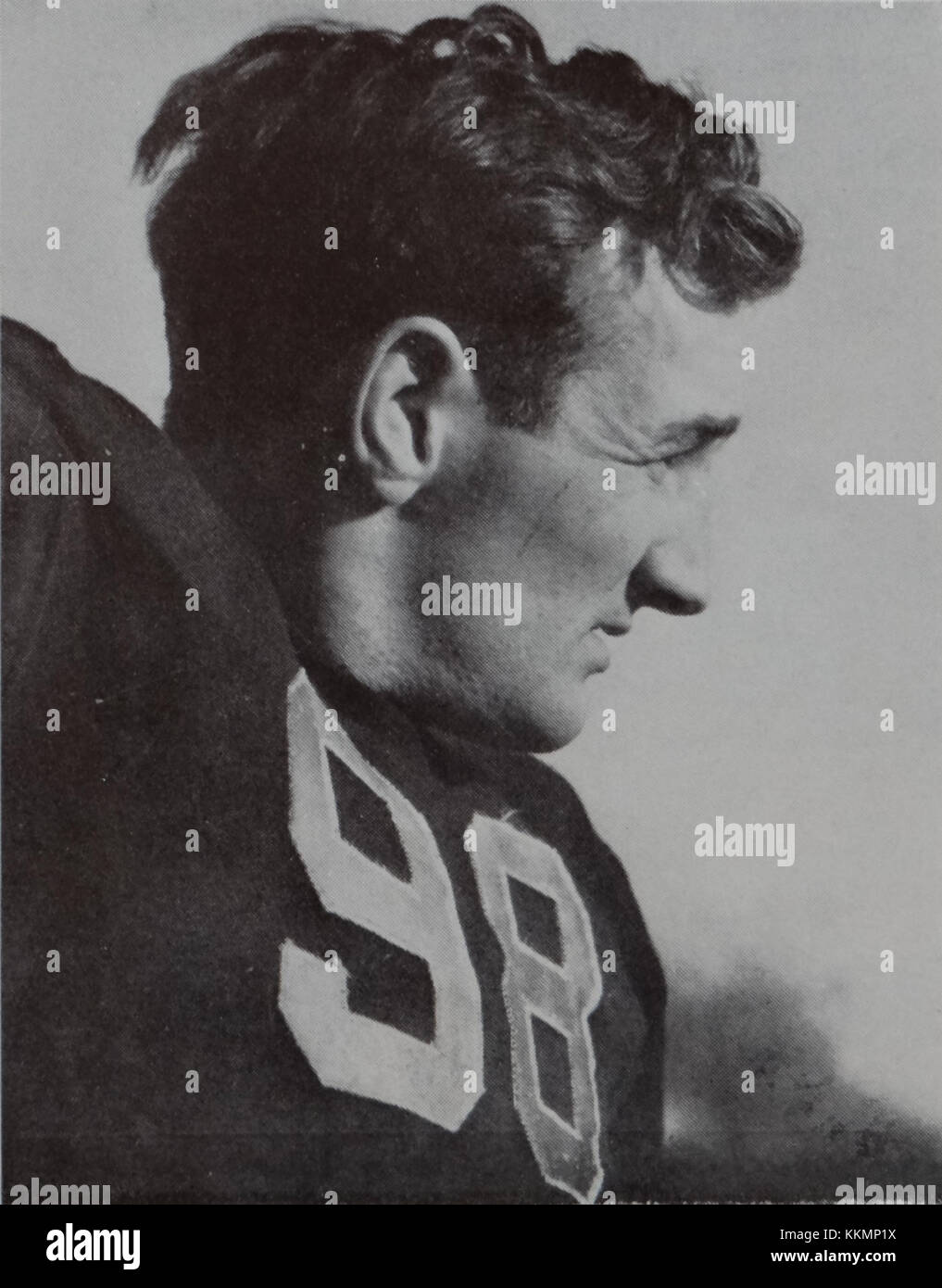This 1948 image from the Michiganensian yearbook features Tom Harmon, a ...