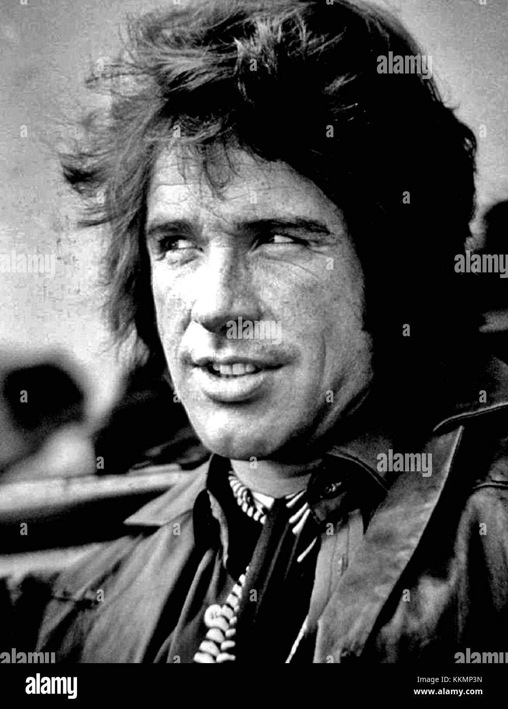 Warren Beatty, a prominent actor and filmmaker, is captured in this ...