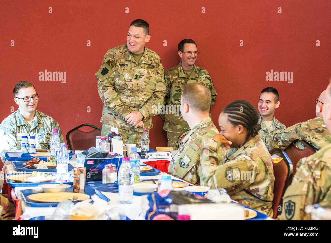 U.S. Army Command Sgt. Maj. Christopher Kepner, senior enlisted advisor ...