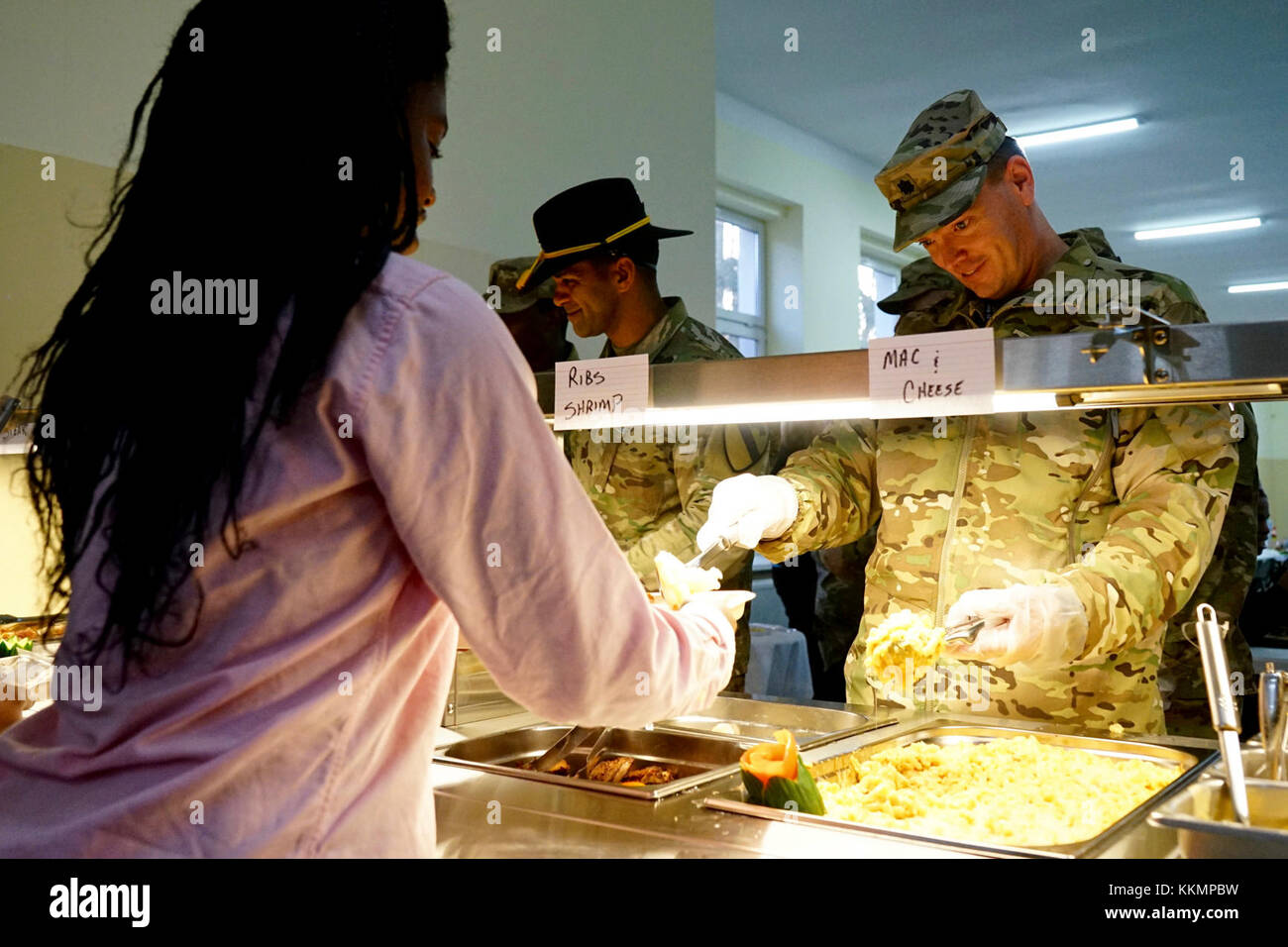 Lt. Col. Coleman Johnson, commander of the 497th Combat Sustainment ...