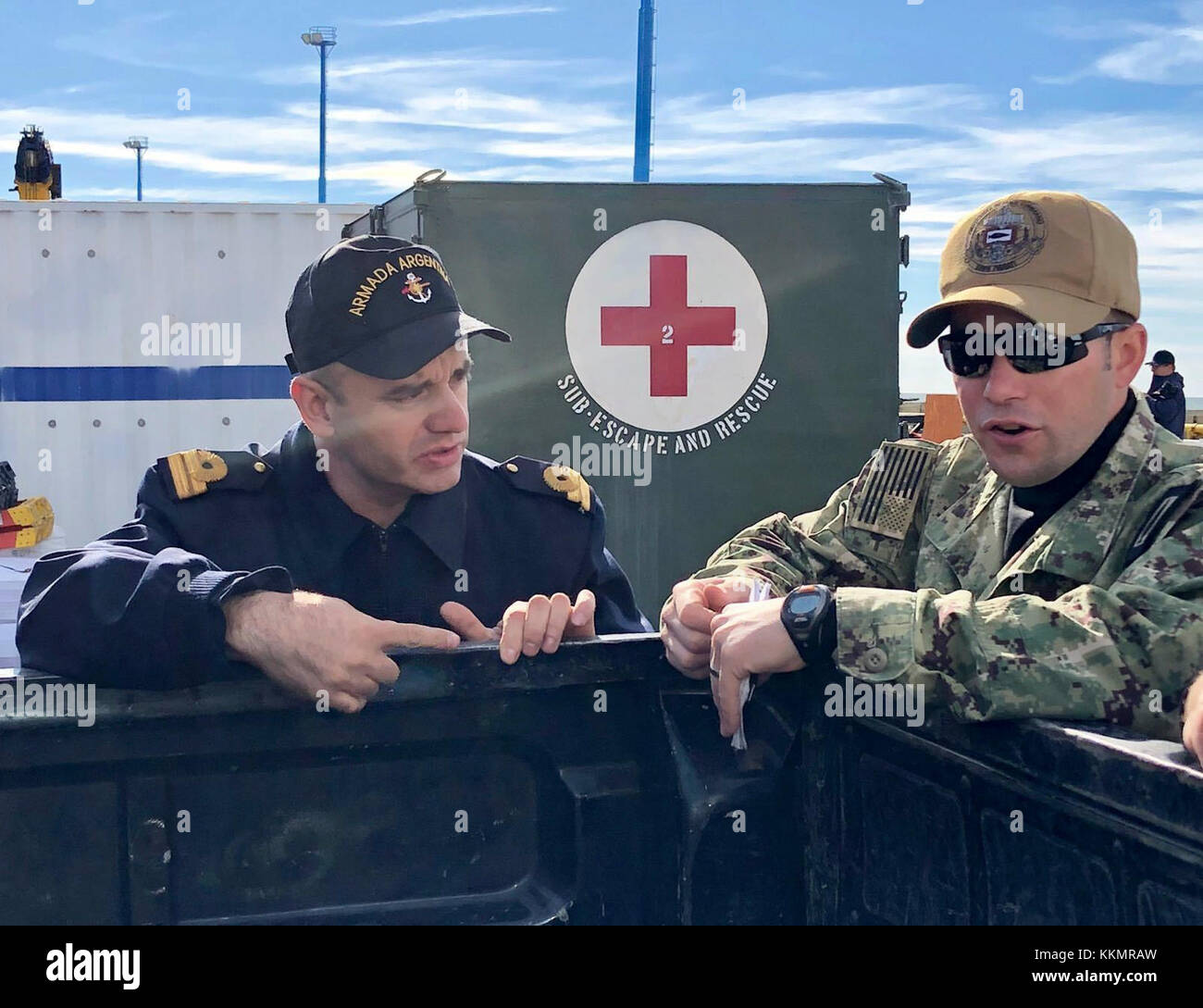 COMODORO RIVADAVIA, Argentina (Nov. 24, 2017) Lt. Damian Gutierrez ...