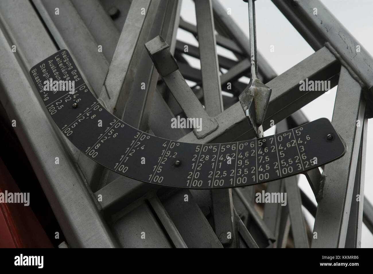 scale at a fire ladder Stock Photo - Alamy