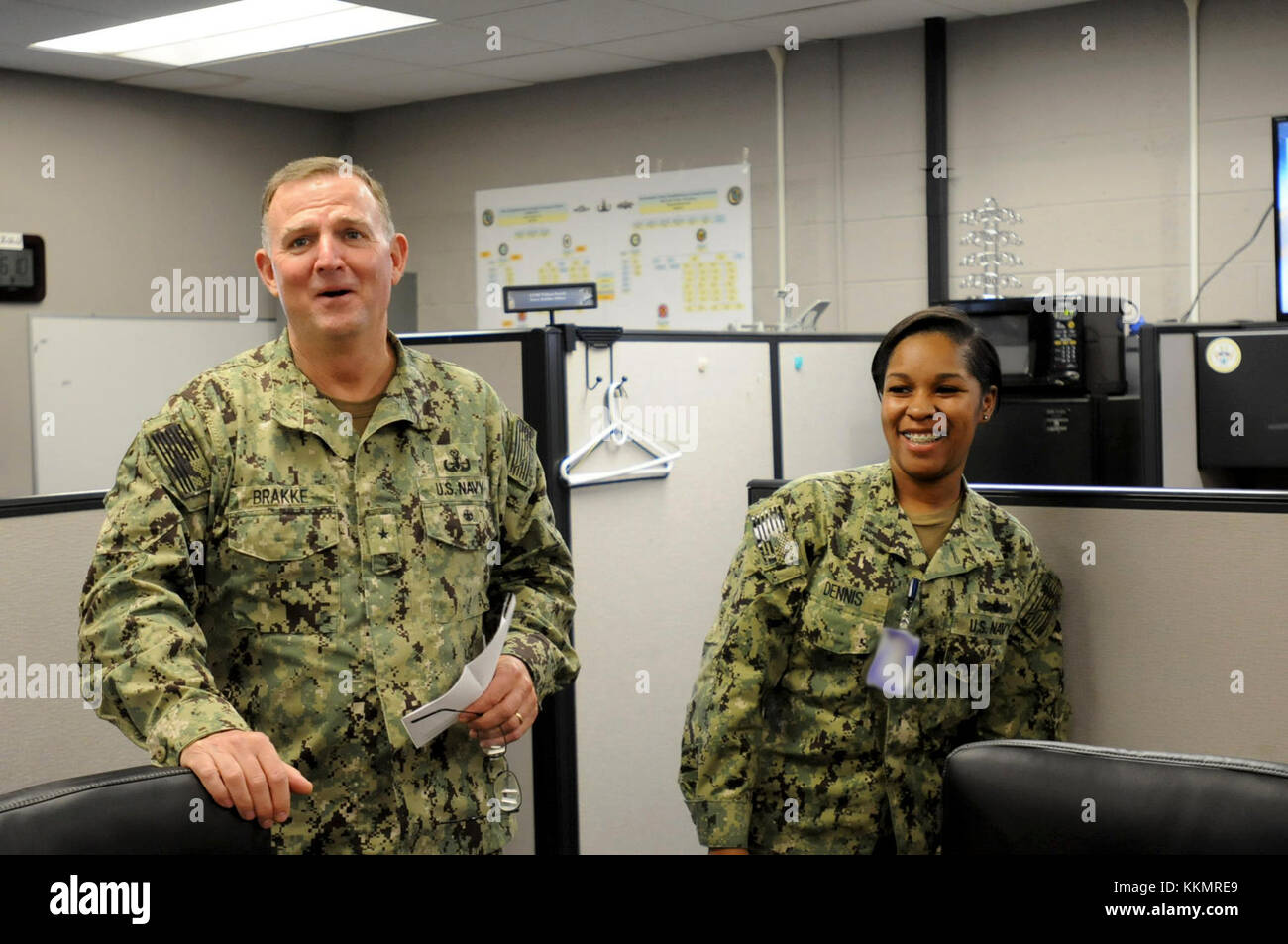 VIRGINIA BEACH, VA (November 27, 2017) - Rear Adm. Brian Brakke ...