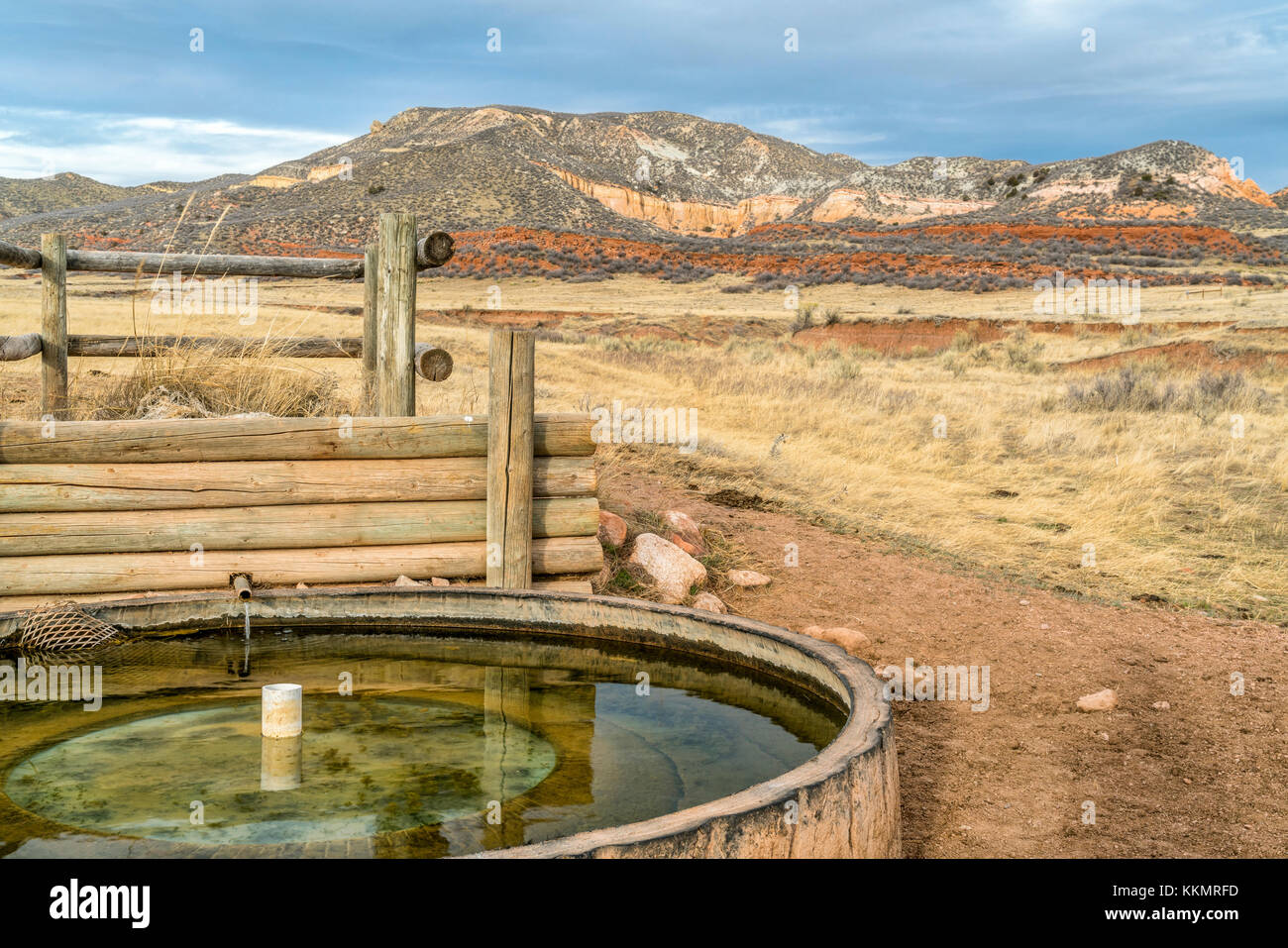 Cattle ranch water tank hi-res stock photography and images - Alamy