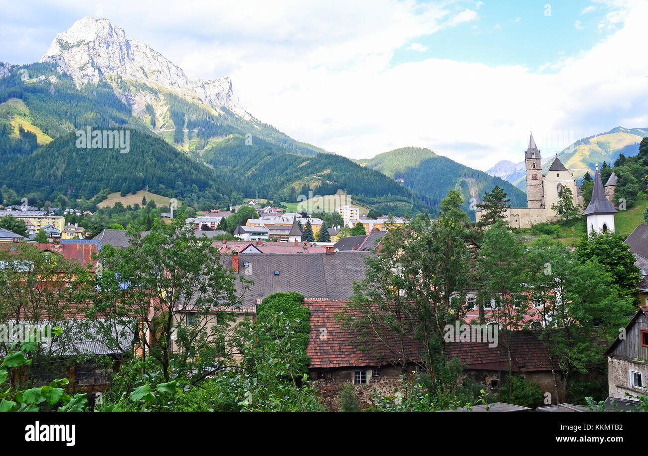 View of Kainach city, Austria Stock Photo - Alamy