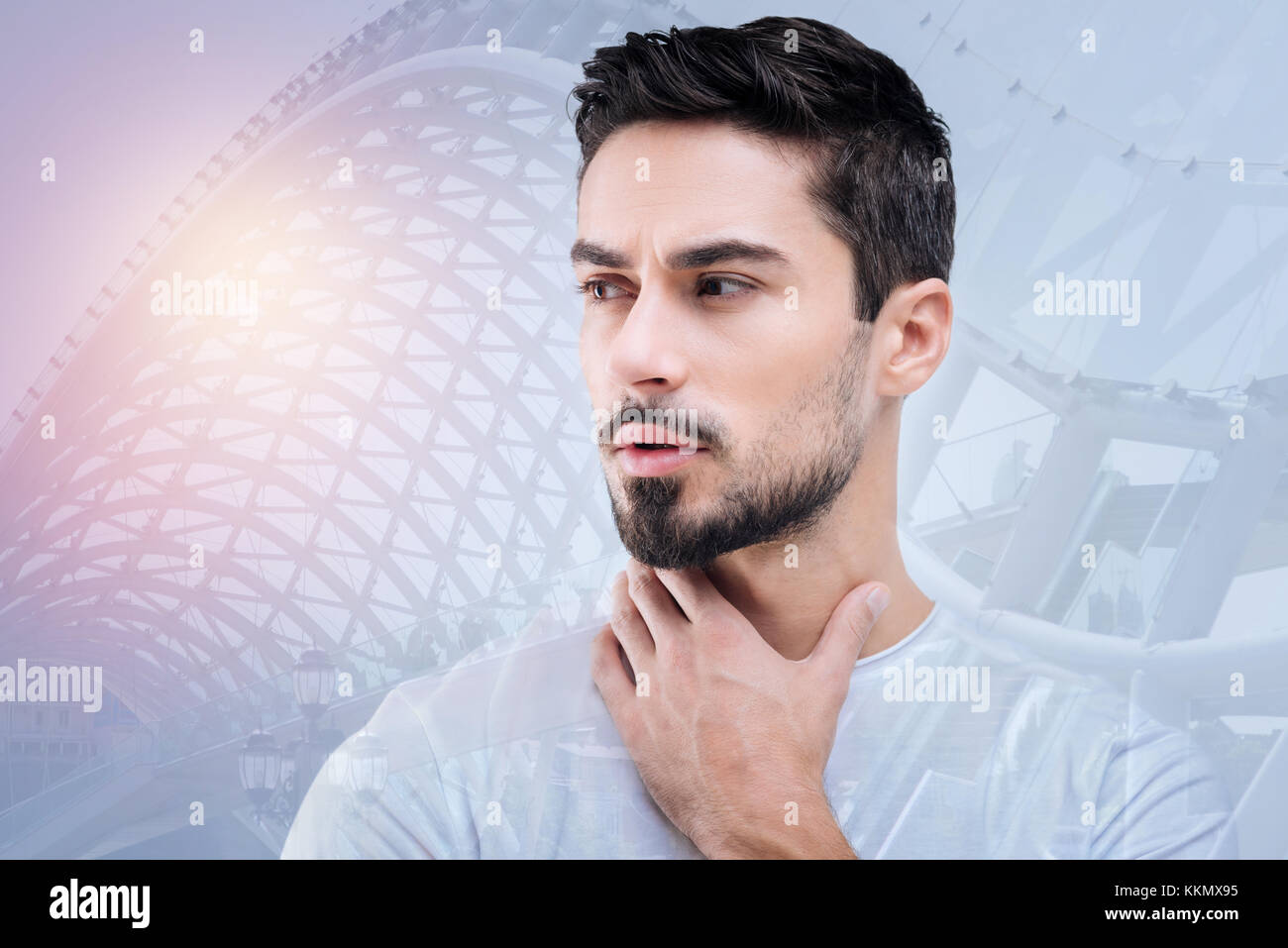 Serious model hi-res stock photography and images - Alamy