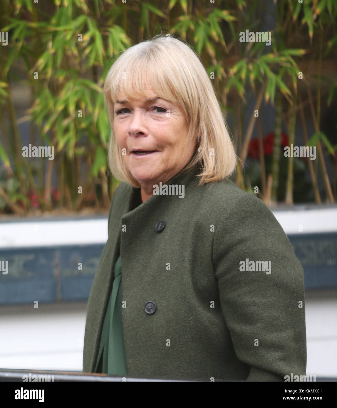 Linda Robson outside ITV Studios Featuring: Linda Robson Where: London ...