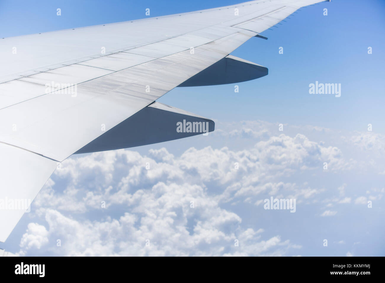 View of plane wing from inside plane hi-res stock photography and ...