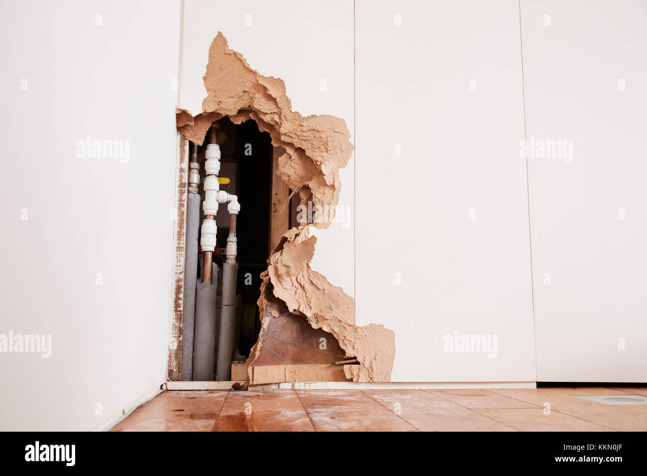 Flooded House Water Line