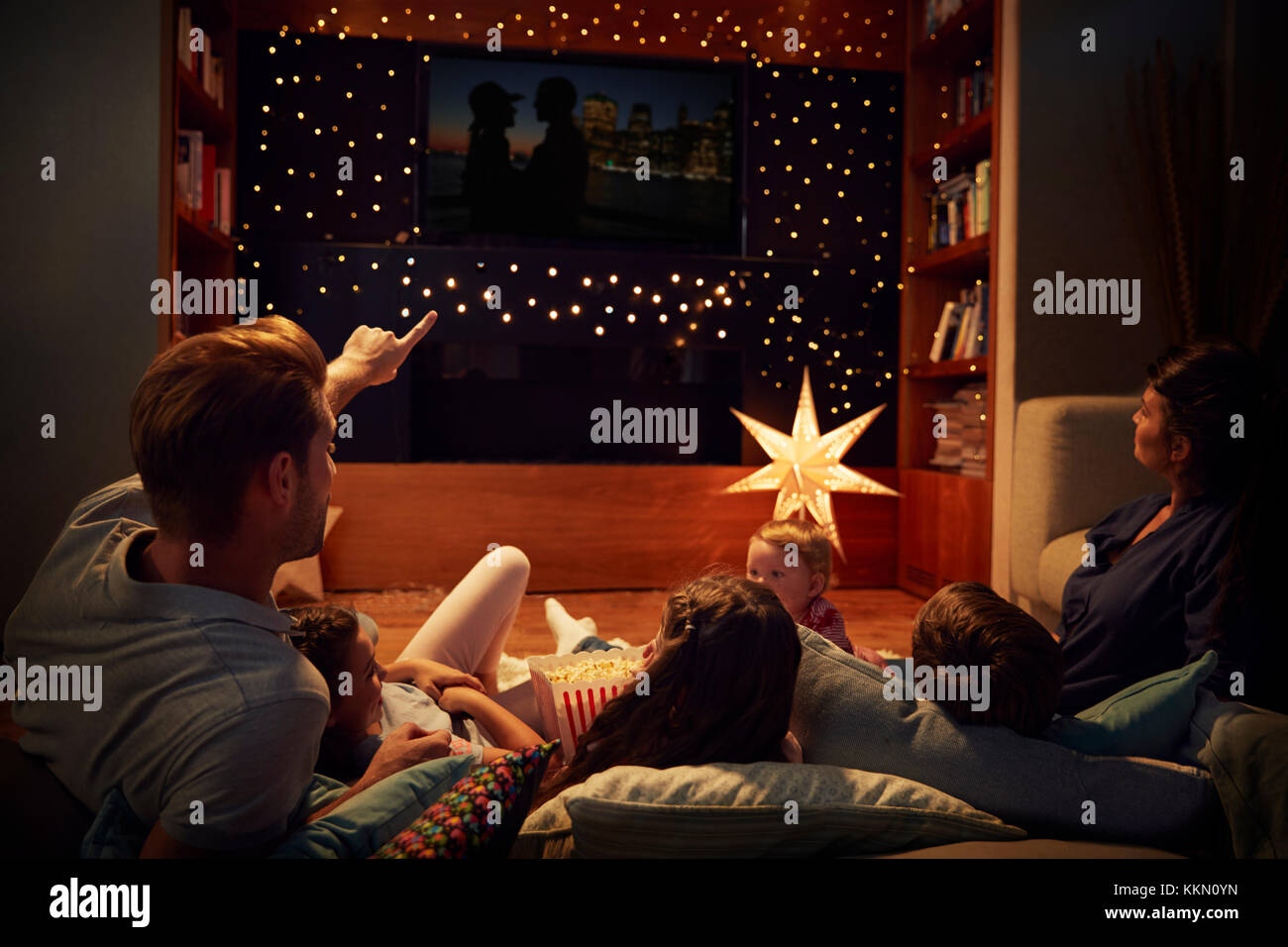 Night family hi-res stock photography and images - Alamy