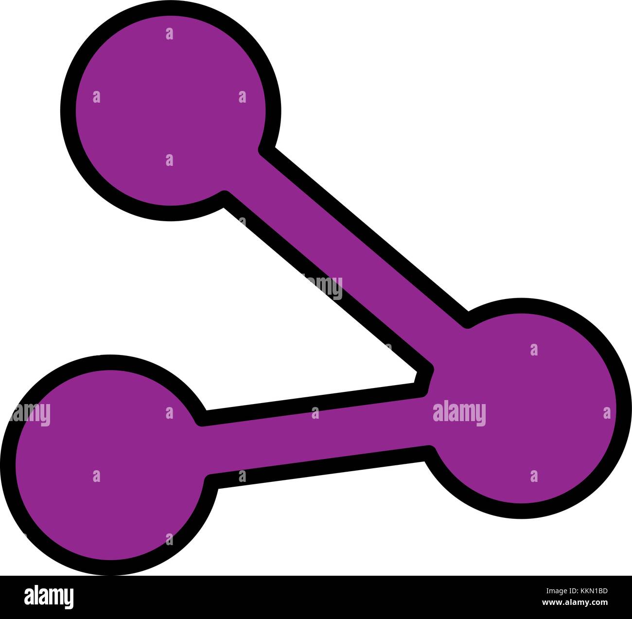 share symbol isolated icon vector illustration design Stock Vector ...
